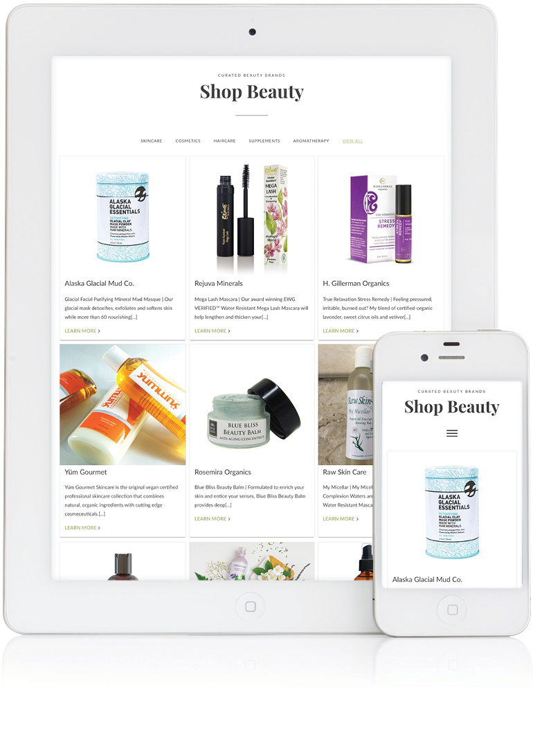 SHOP BEAUTY Listing · Organic Spa Magazine